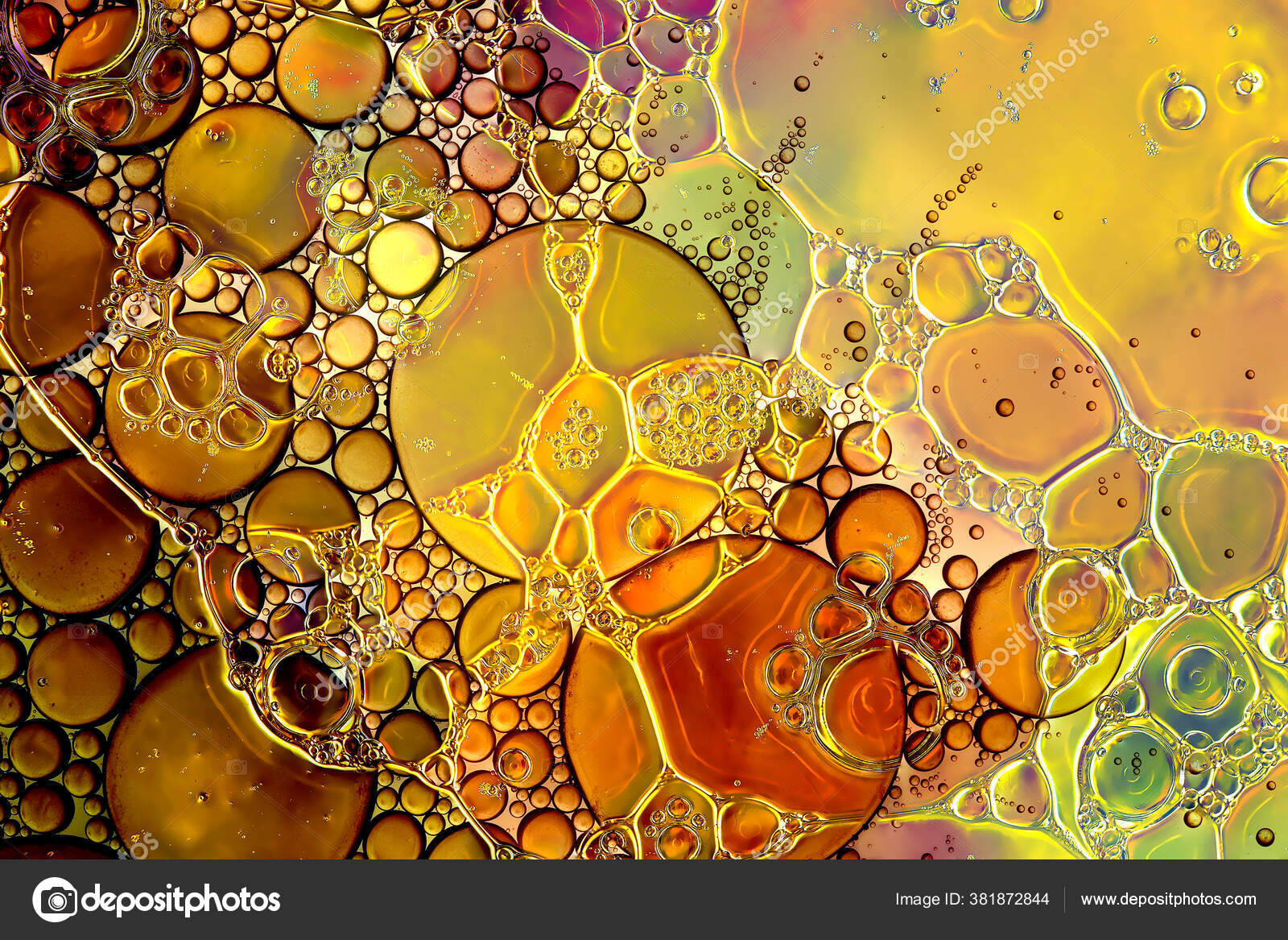 Oil And Water Mixture