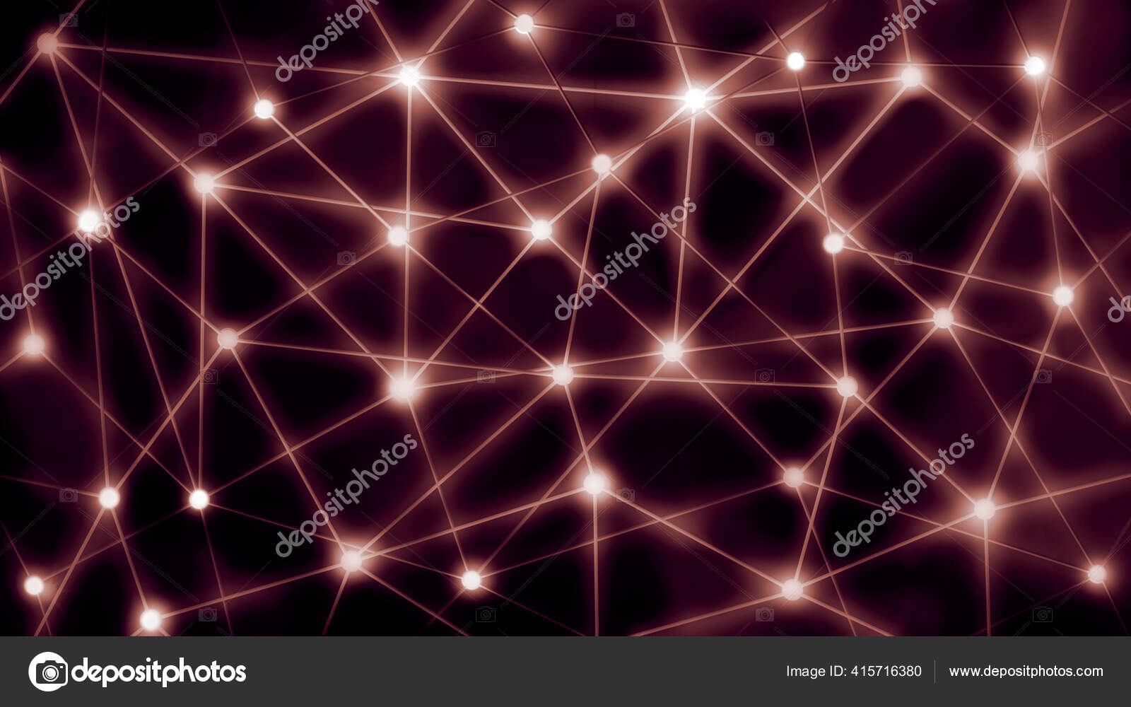 Internet Connectivity Abstract Background Red Black White Illuminated ...