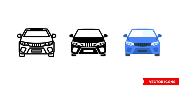 Siluetas coche imágenes de stock de arte vectorial | Depositphotos