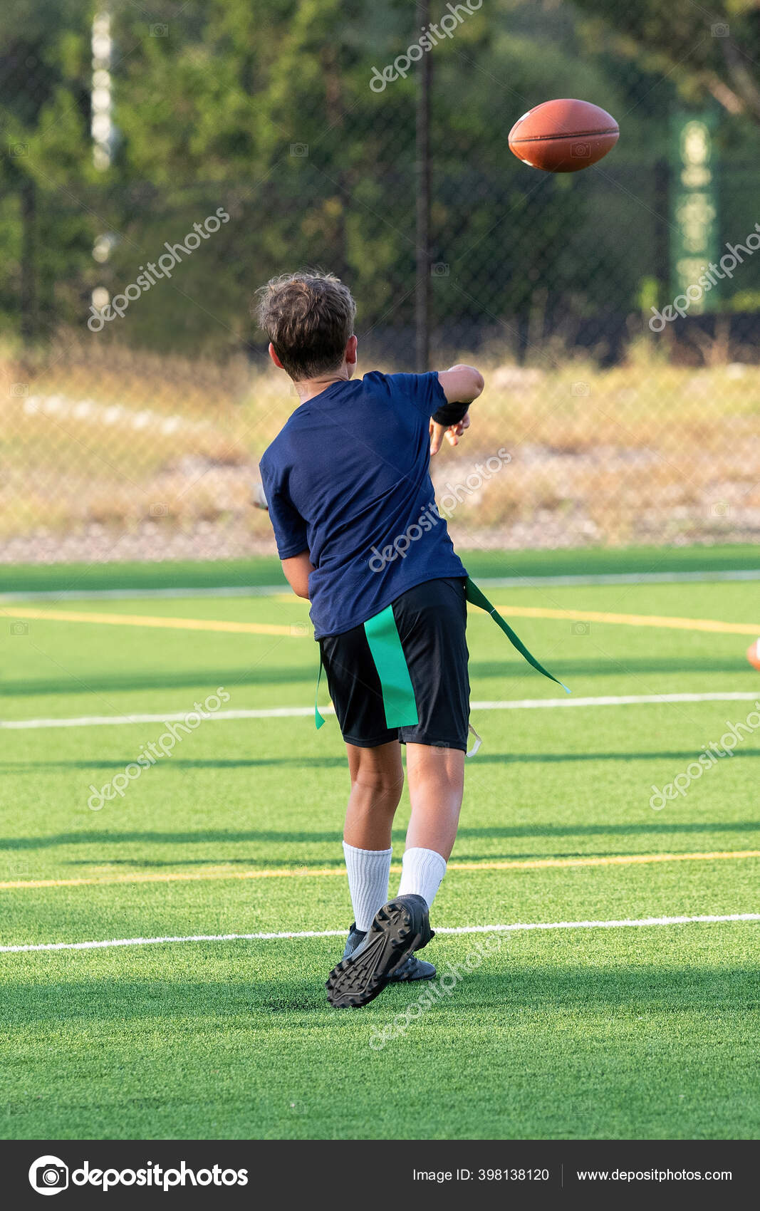 People Playing Flag Football