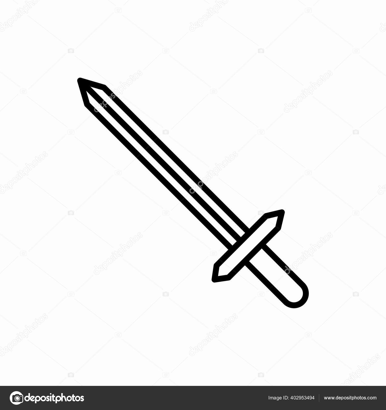 Black Sword Icon