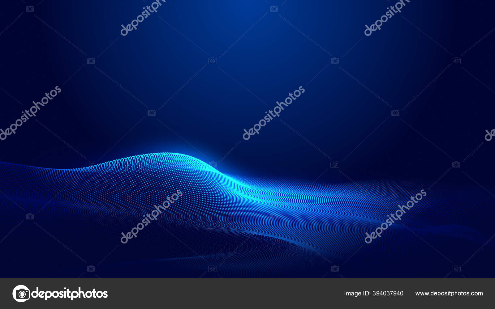 Dot Blue Wave Light Screen Gradient Texture Background Abstract ...