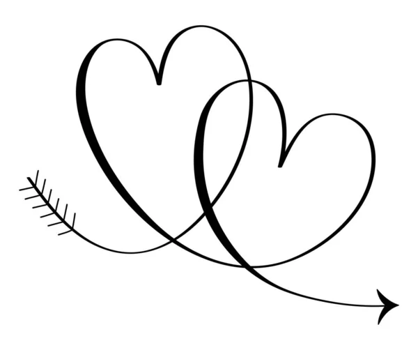 29 Interlocking hearts Vector Images | Depositphotos