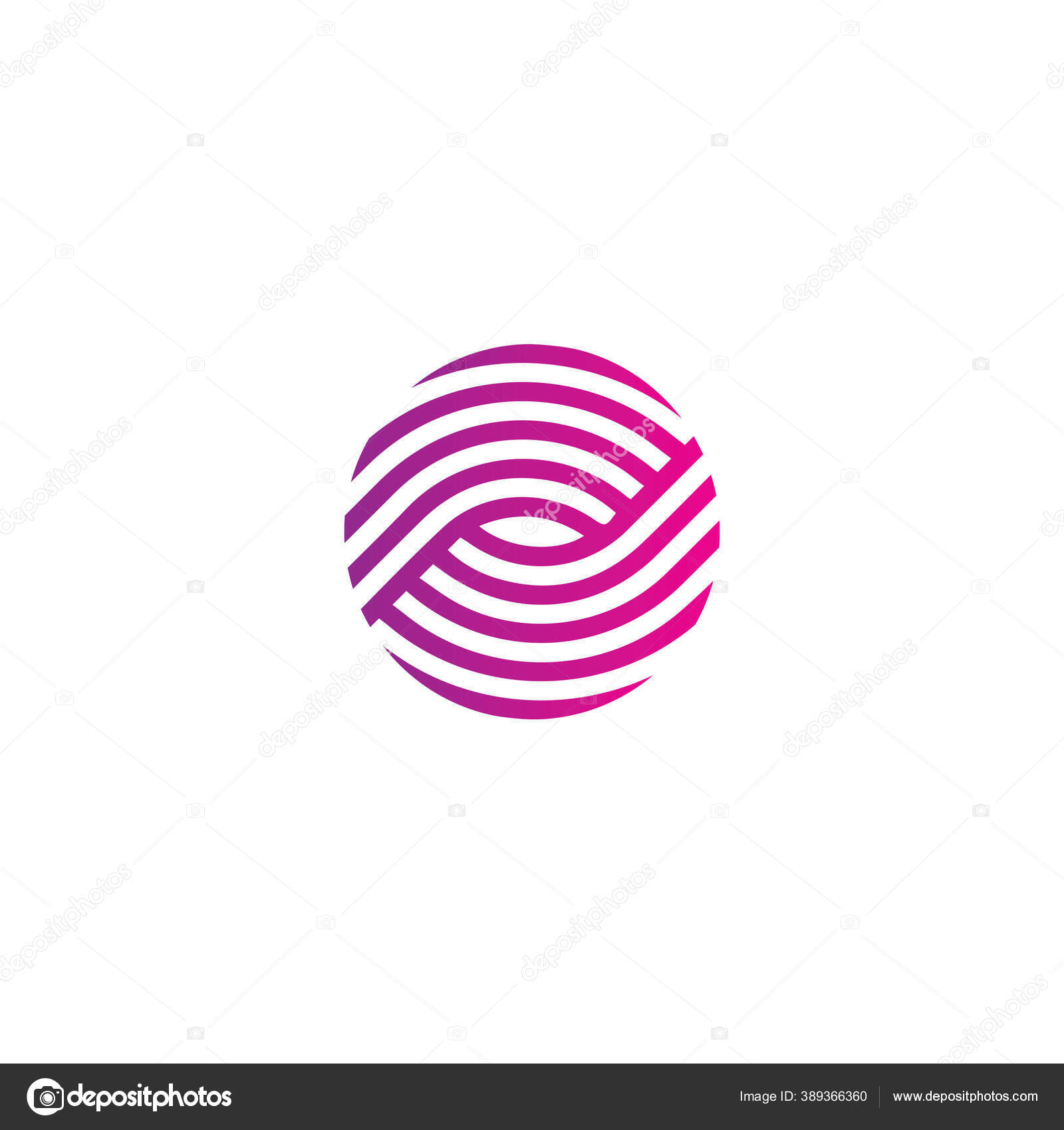 Symbol Logo Circle Modern Badge Icon Stock Vector Image by ©BoranSARI ...