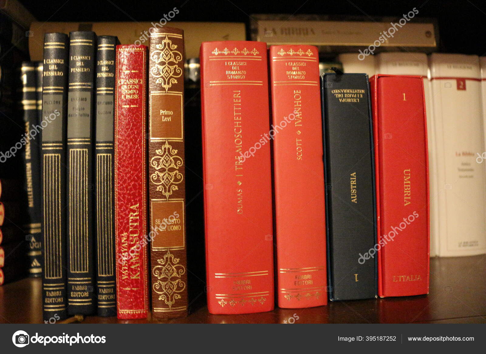 Library Overview Classic Books — Stock Editorial Photo ...