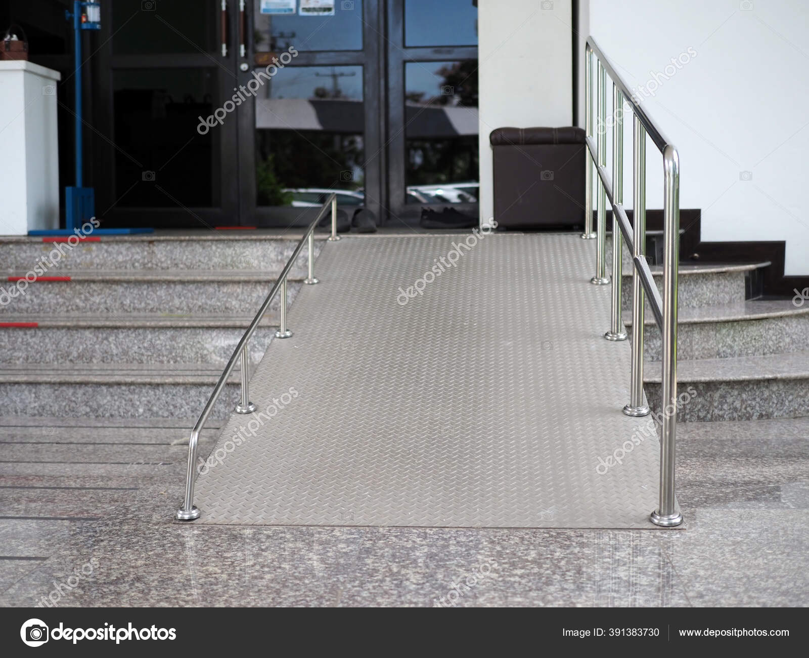 Ramp Disabled People Going Hospital Stock Photo by ©UnImages 391383730