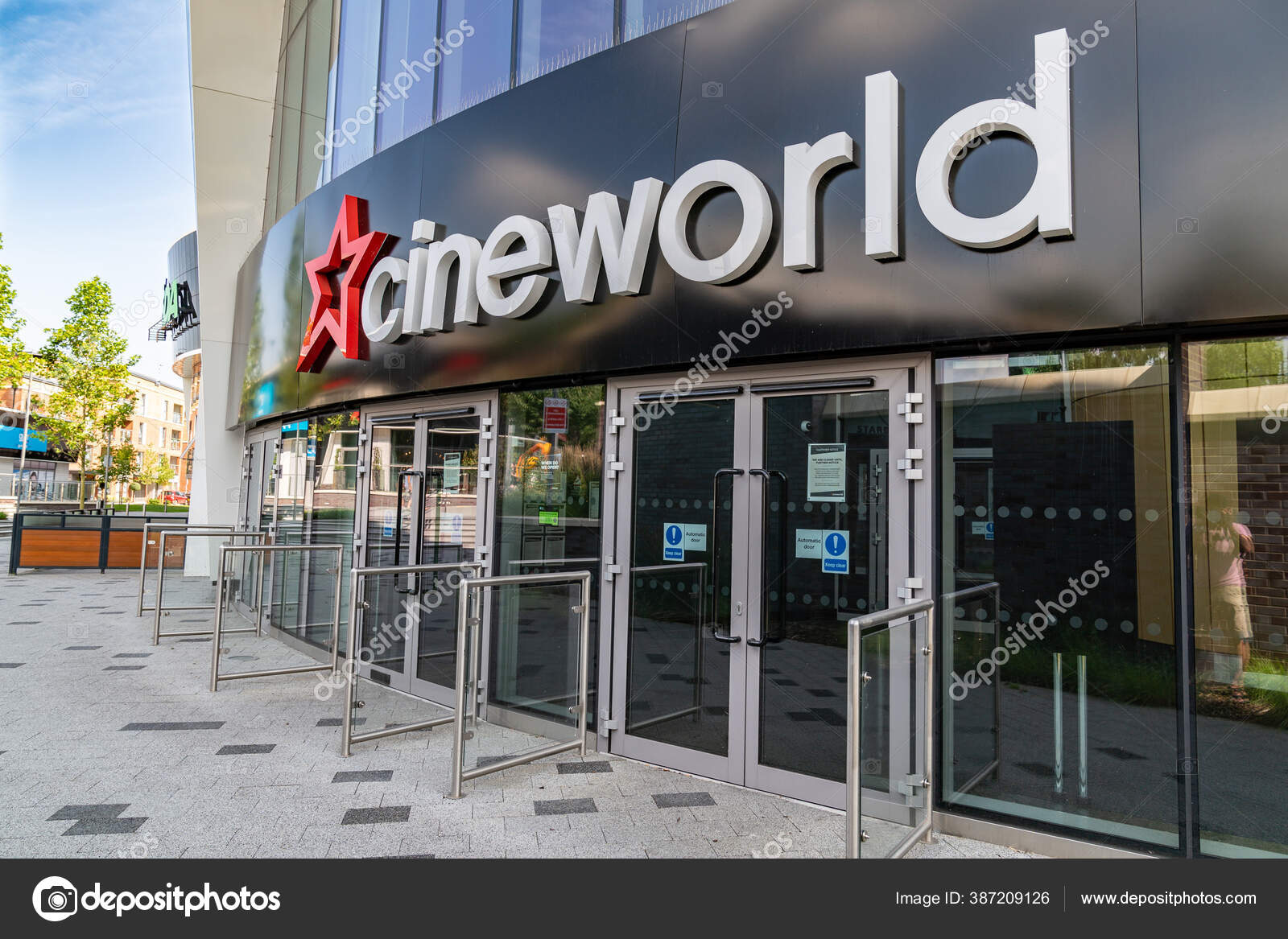 London England June 2020 Cineworld Cinema South Ruislip London Closed ...