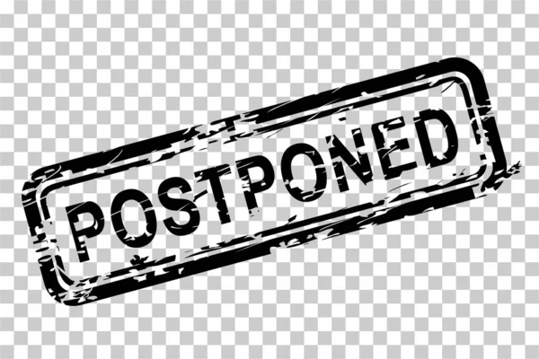 Postponed Vector Art Stock Images | Depositphotos