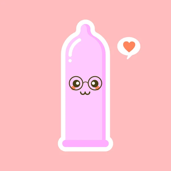 Cute Condom Vector Art Stock Images Depositphotos