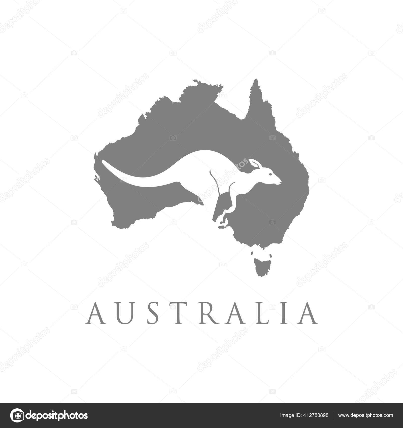 Australia Map Logo