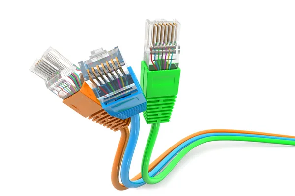 Red Cable Render — Foto de stock #394053500 © crytallight