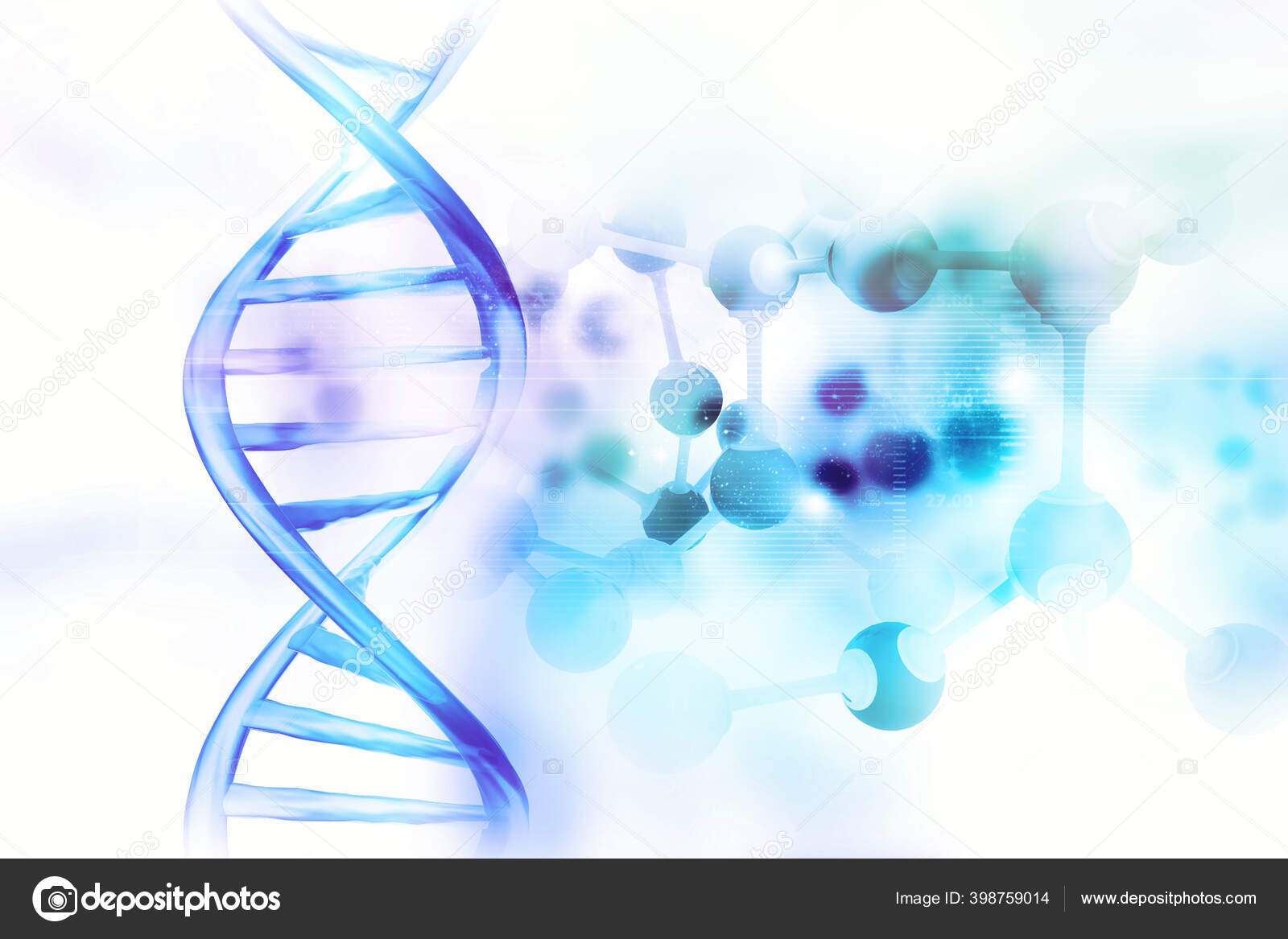 Scientific Dna Background