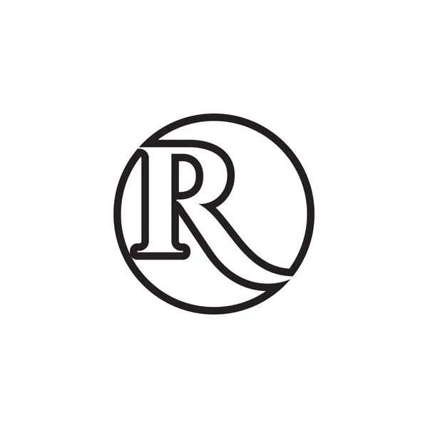 Logotipo da letra rf imágenes de stock de arte vectorial | Depositphotos