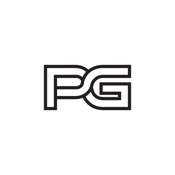 Pg logo imágenes de stock de arte vectorial | Depositphotos