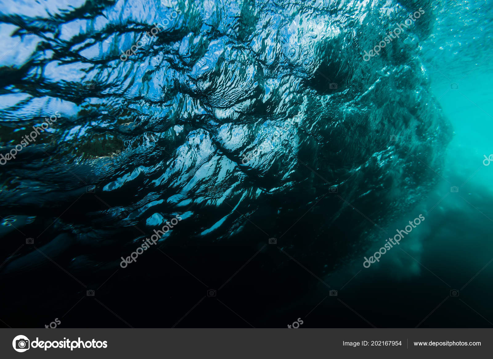 Barrel Wave Ocean Breaking Wave Surfing Oahu Stock Photo by ©Keola ...