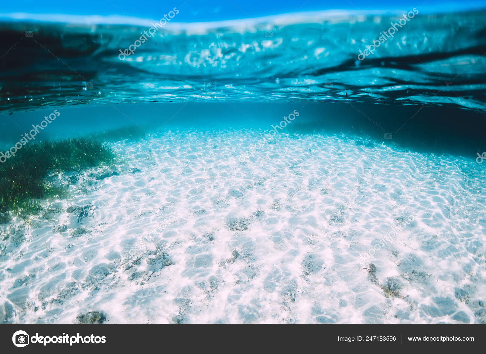 Sea Sand Underwater