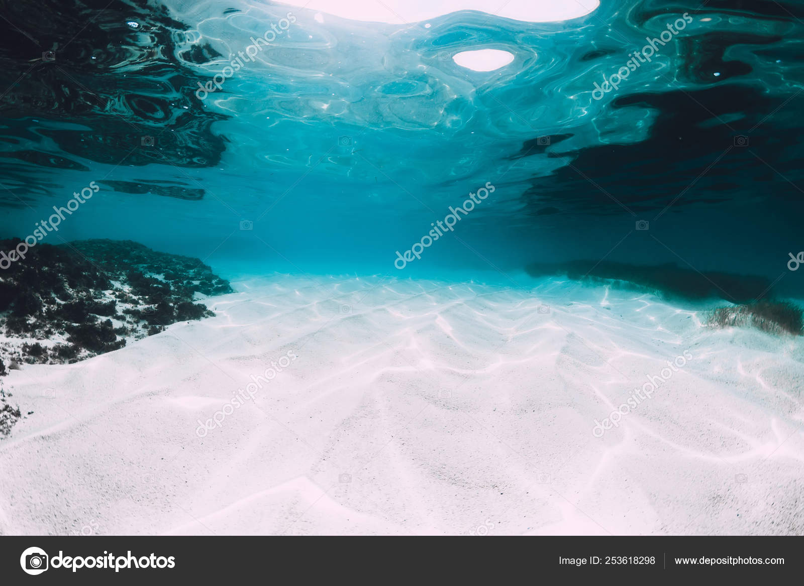 Ocean Sand Underwater