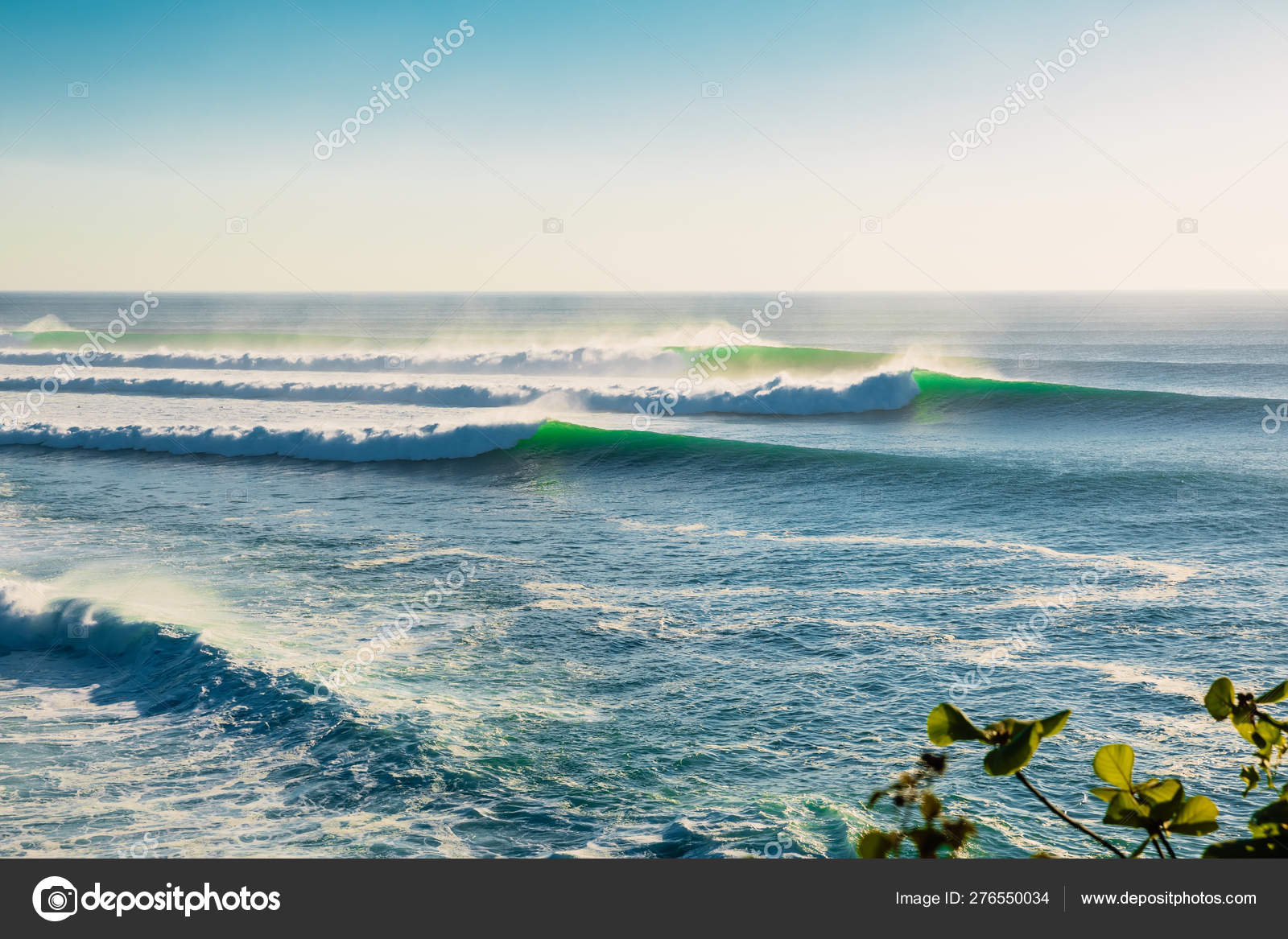 Big Waves Ocean Perfect Waves Surfing Stock Photo by ©Keola 276550034