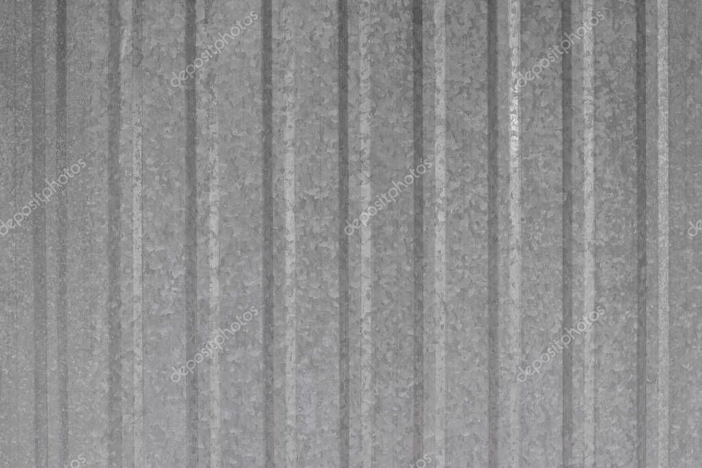 Textura para valla perfilada de metal de fondo. Una cerca corrugada de ...