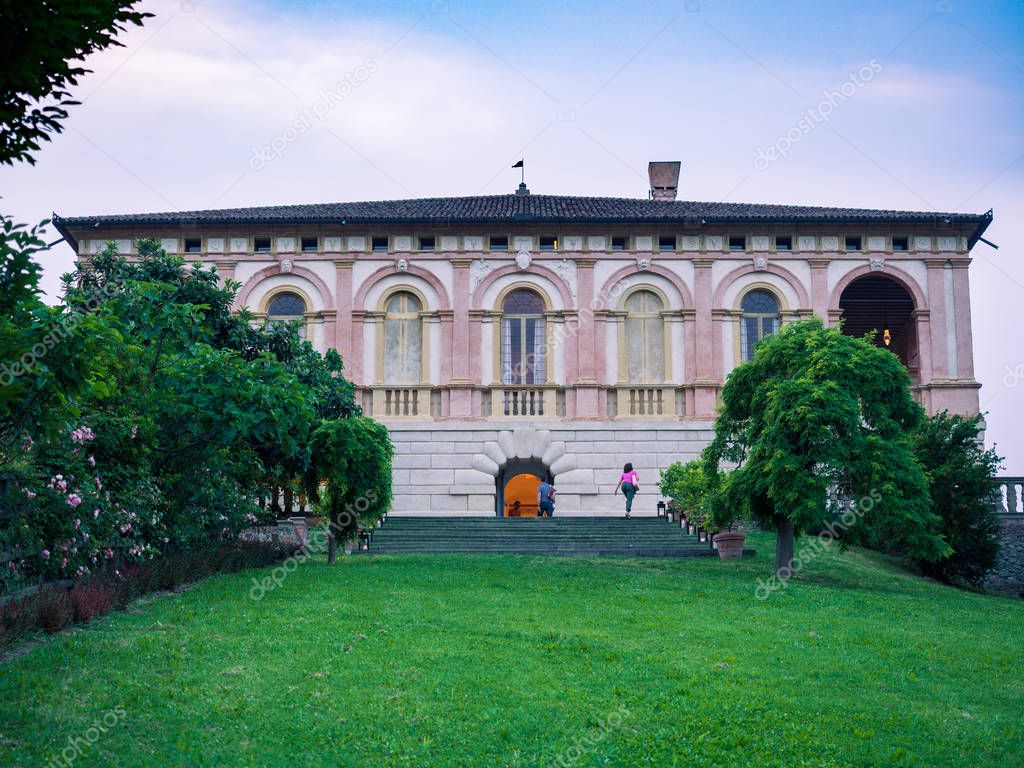 Torreglia, Italia - 26 de mayo de 2018: Villa dei Vescovi es una villa ...