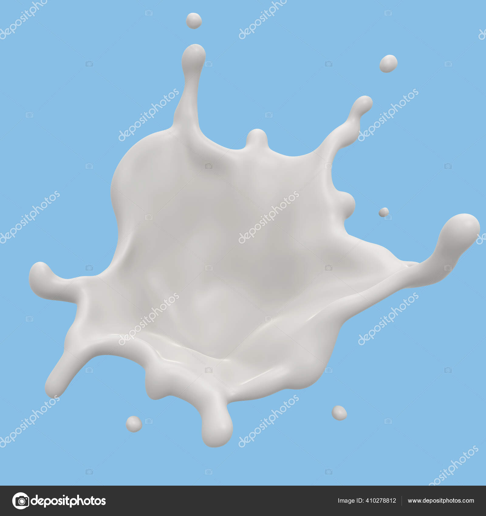 Splash Photography Milk