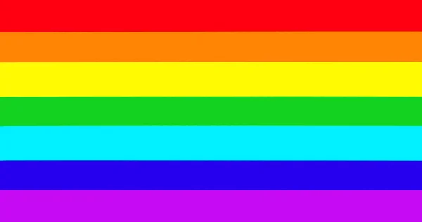 Rainbow horizontal lines background, multicolored bright stripes ...