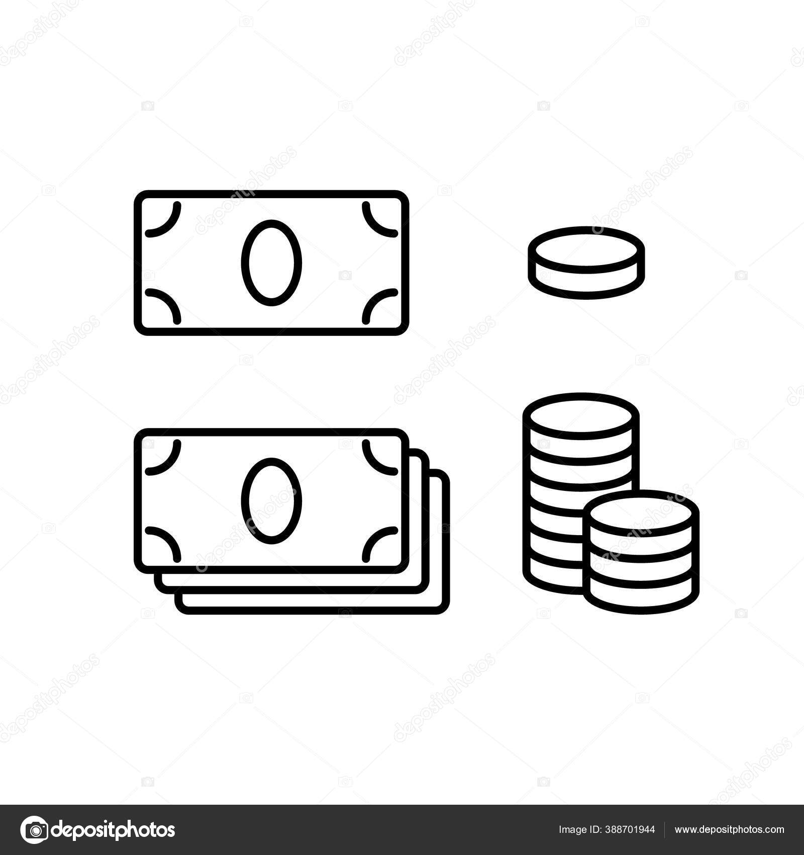 Stack Of Money Icon