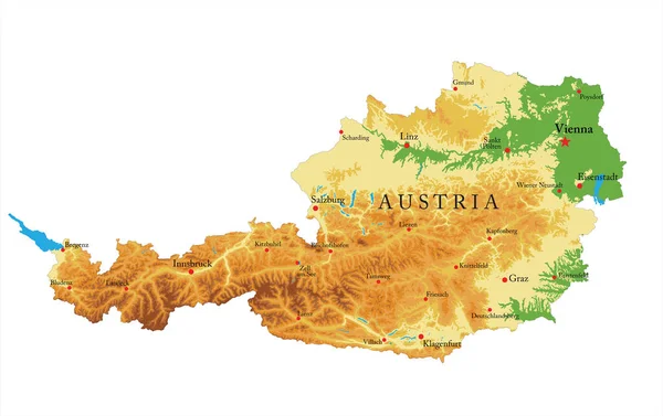 O mapa de tirol Stock vektorok, O mapa de tirol Jogdíjmentes ...