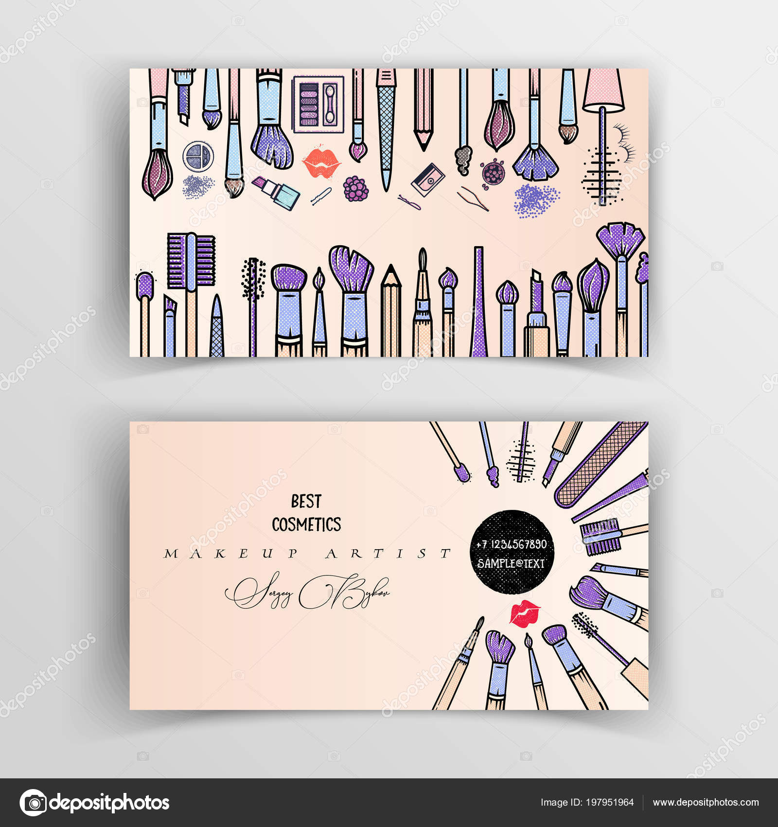 Makeup Artist Calling Card | Saubhaya Makeup