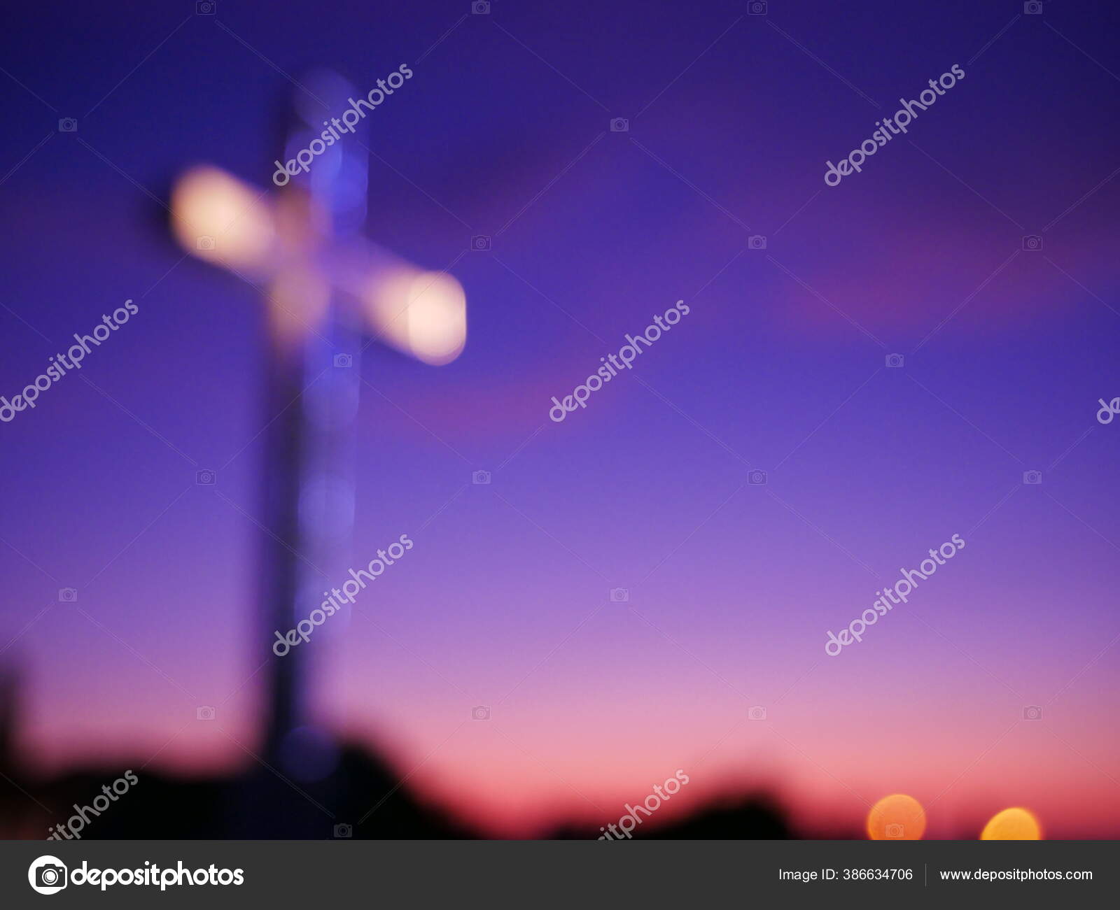 Abstract Religious Cross Sunset Background — Stock Photo © roseline134 ...