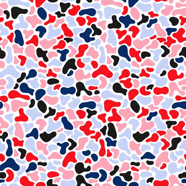 Fluid, liquid flow shapes pattern. Geometric Seamless pattern. Abstract ...