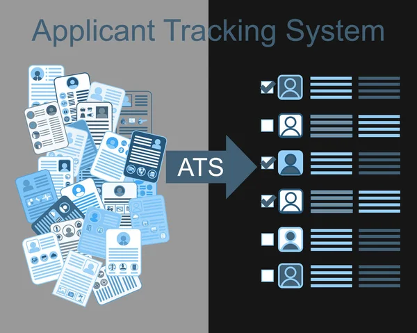 Applicant tracking system Vector Art Stock Images | Depositphotos