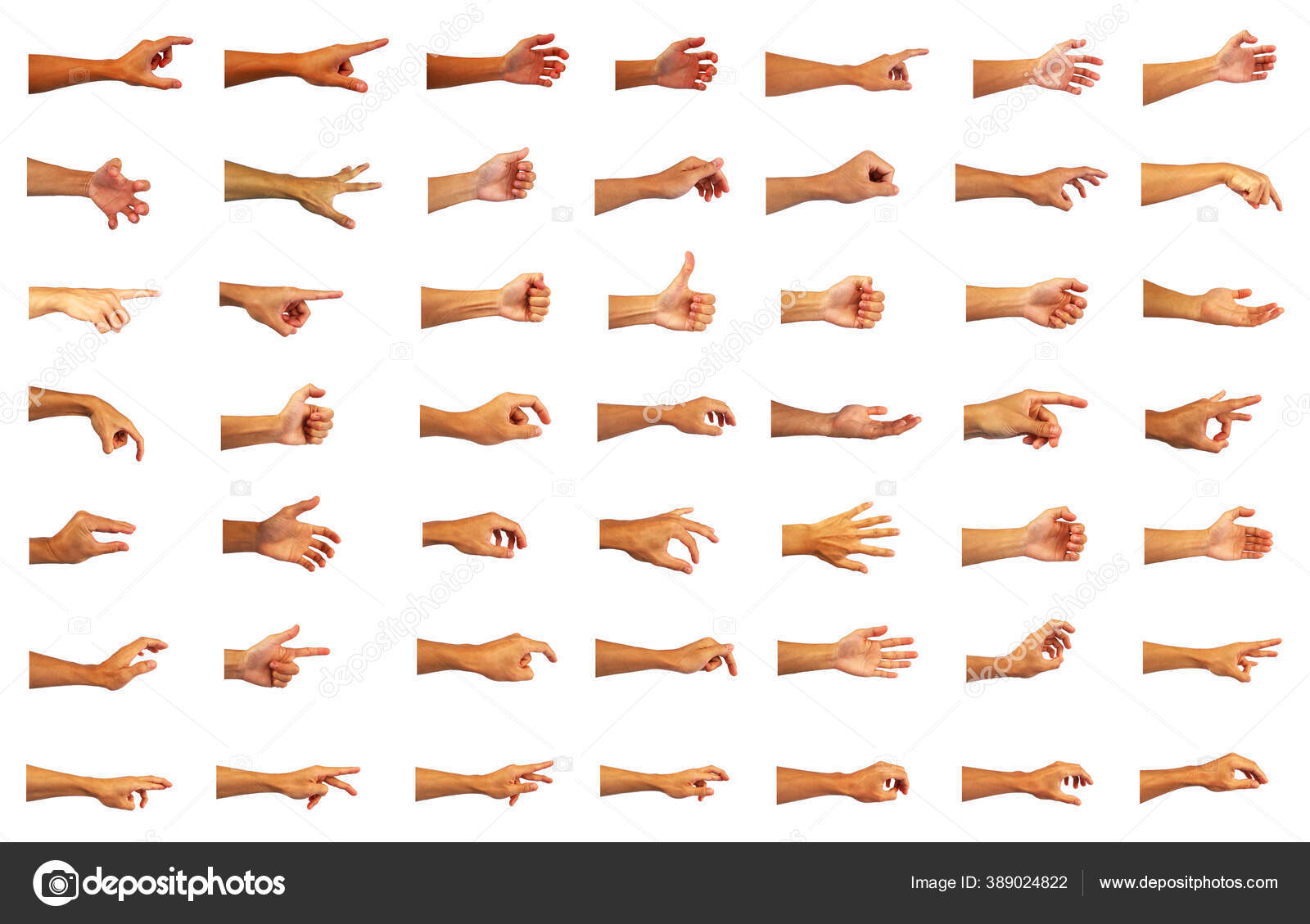 Collection Hand Gesture — Stock Photo © Masteronline2021 #389024822