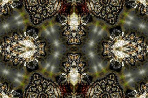 abstract wallpaper, full of colors, weird ornaments and shapes ...