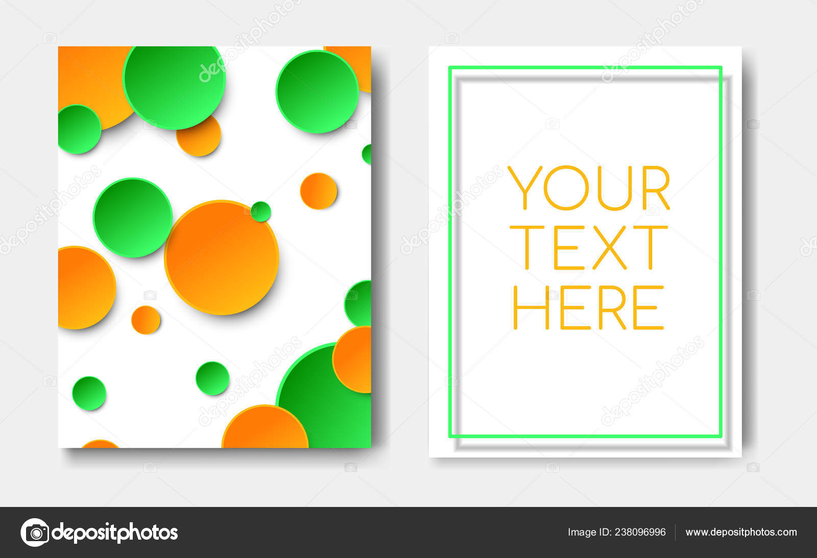 Concept moderne de flyer tendance avec motif géométrique jaune éléments ...