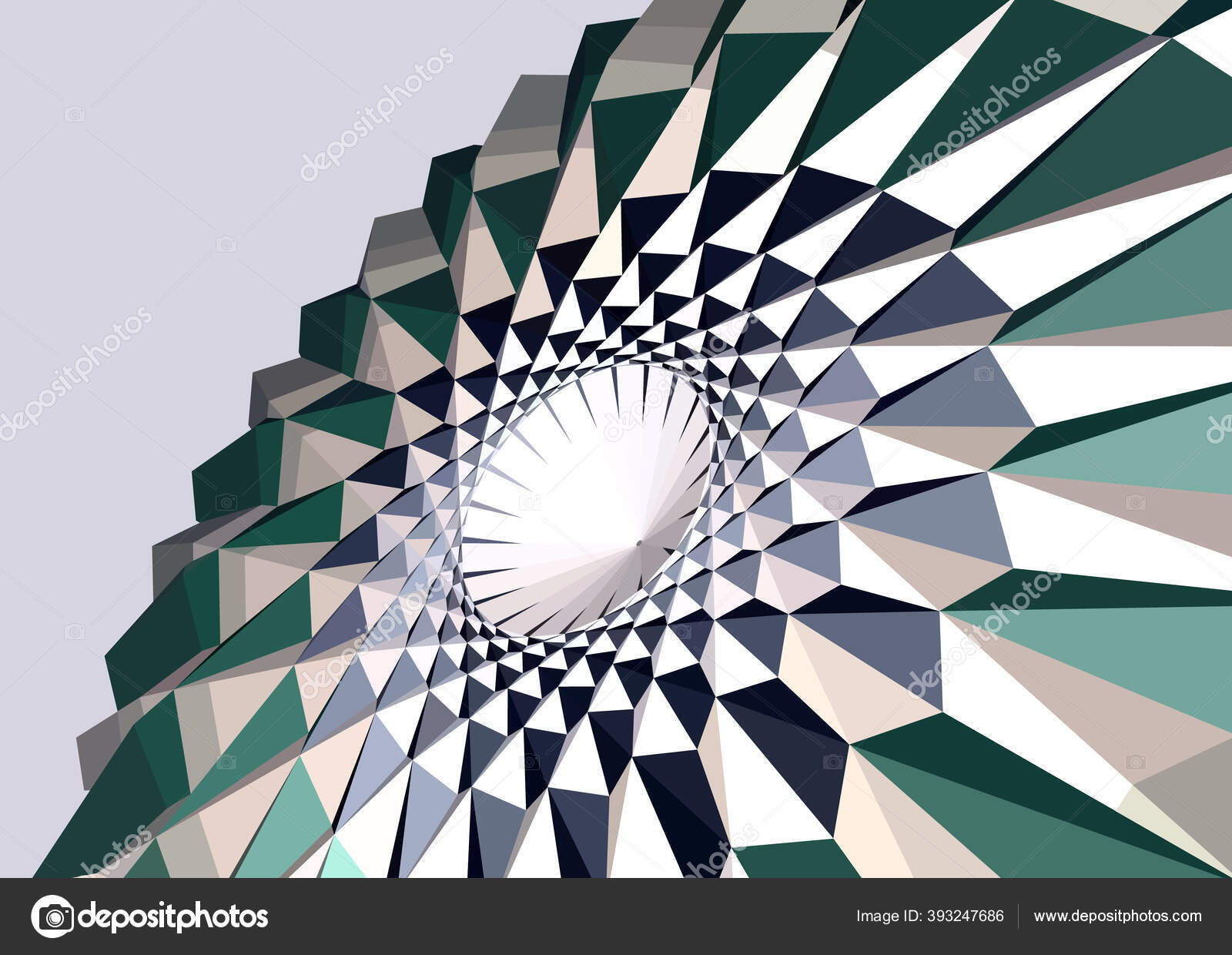 Abstract geometric optical illusion figure Stock Vector Image by ...