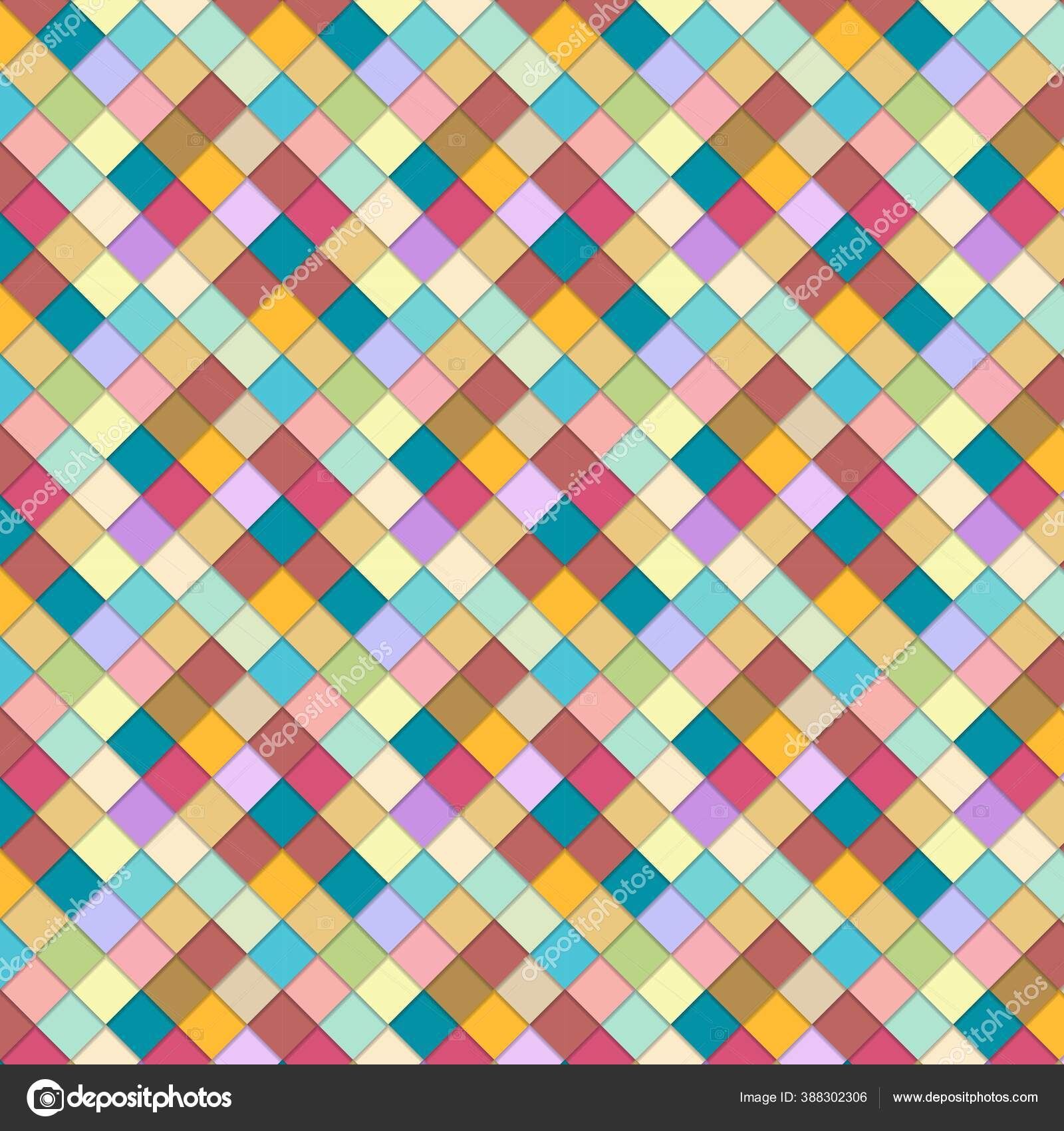 Colorful Tile Texture Seamless Pattern Stock Vector by ©vectorystock ...