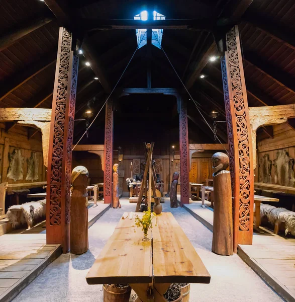 Viking longhouse Stock Photos, Royalty Free Viking longhouse Images ...