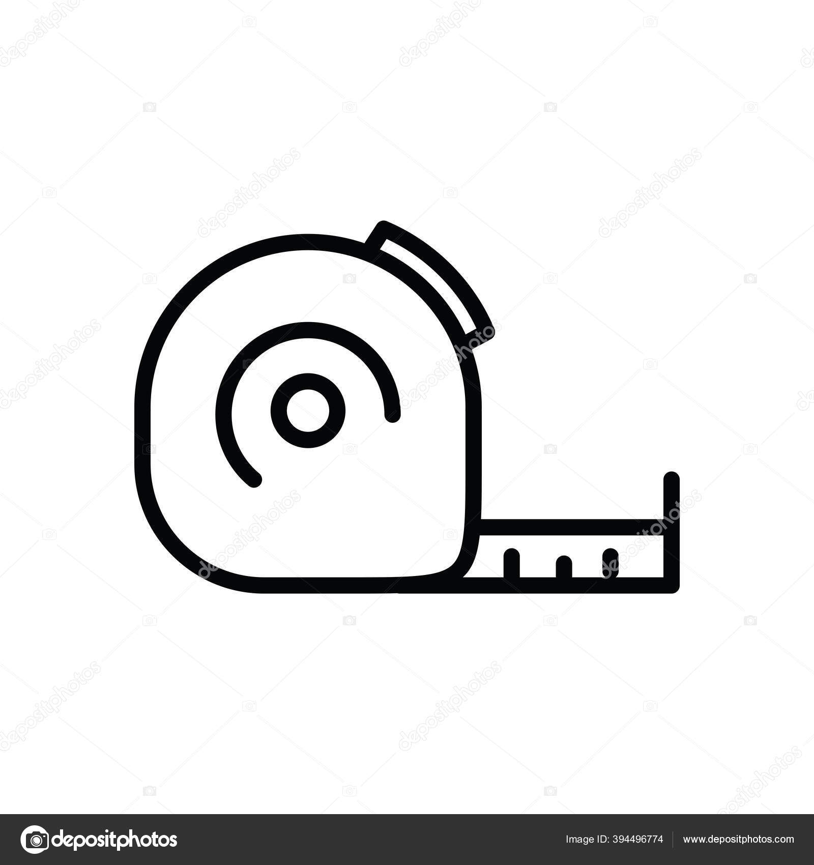 Illustration Vector Graphic Measurement Ruler Icon Fit Distance ...