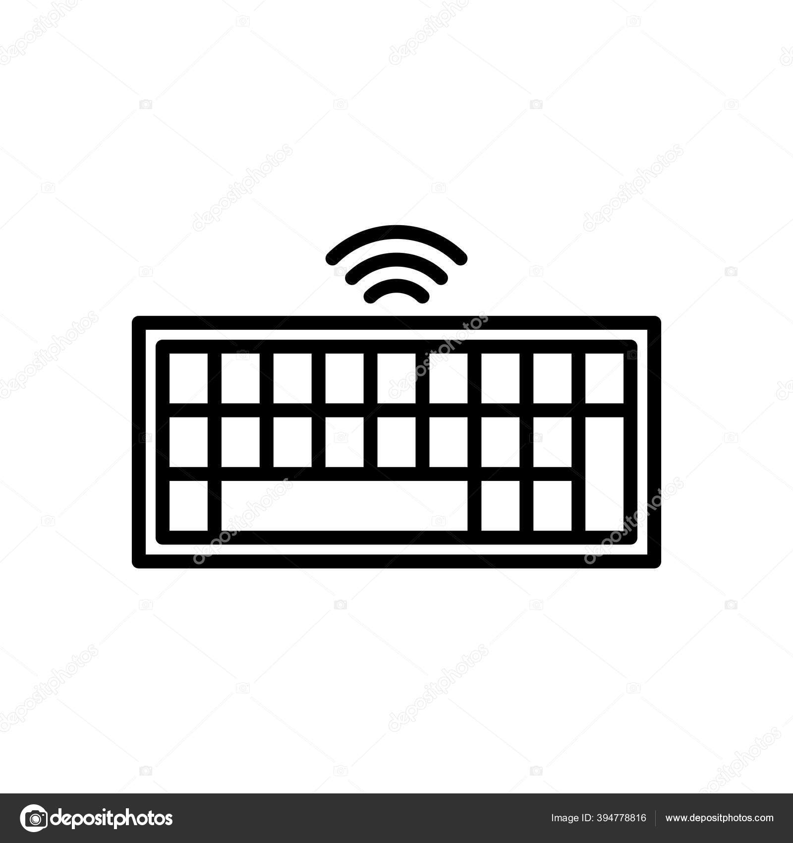 Illustration Vector Graphic Keyboard Icon Fit Computer Hardware Device ...