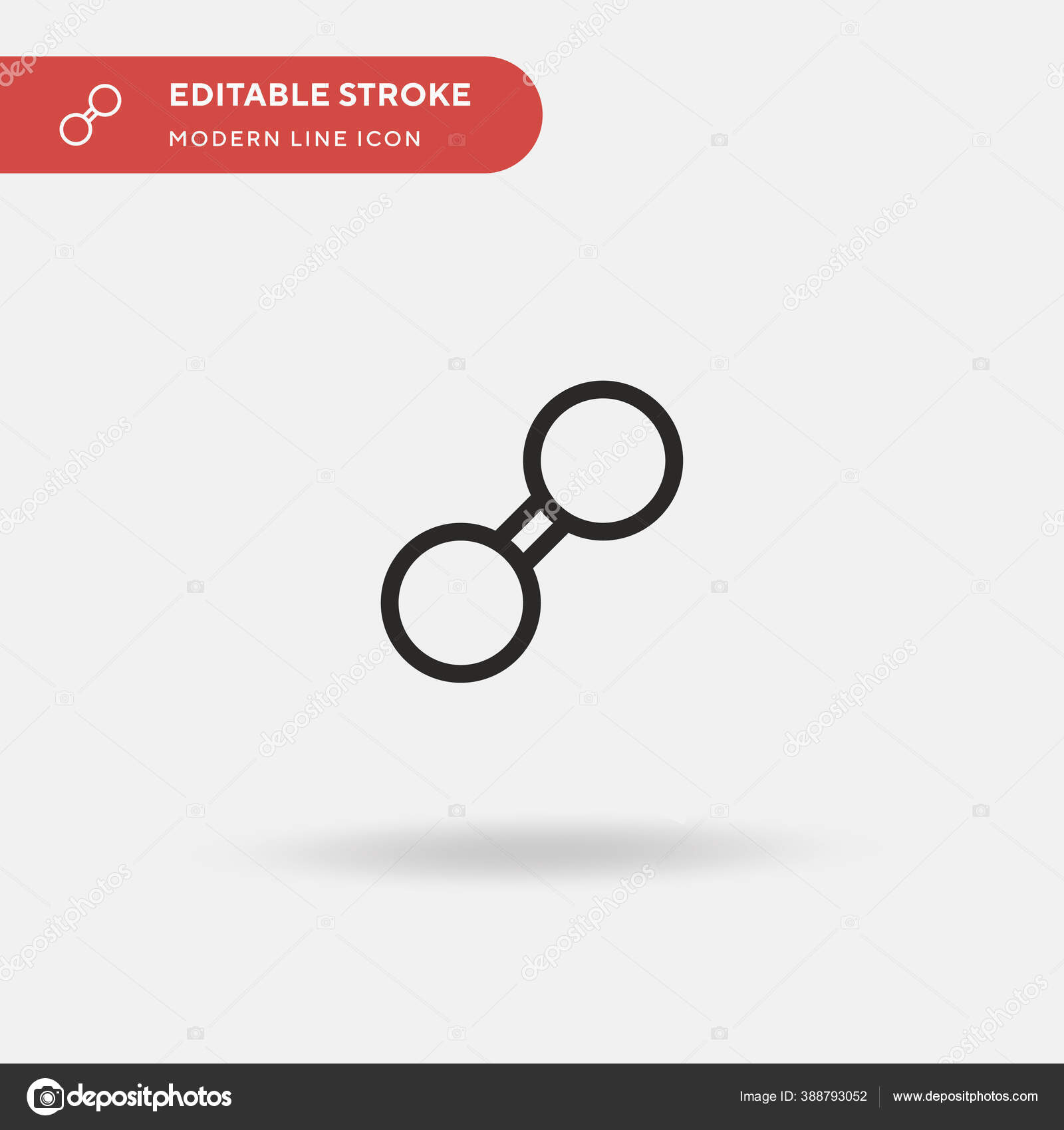 Opposition Simple Vector Icon Illustration Symbol Design Template Web ...