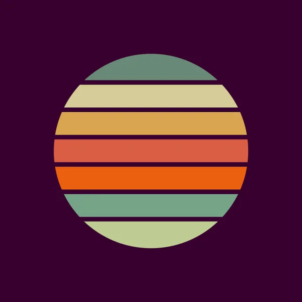 Collection Retro Sunsets Style 90S Abstract Background Sunny Gradient ...