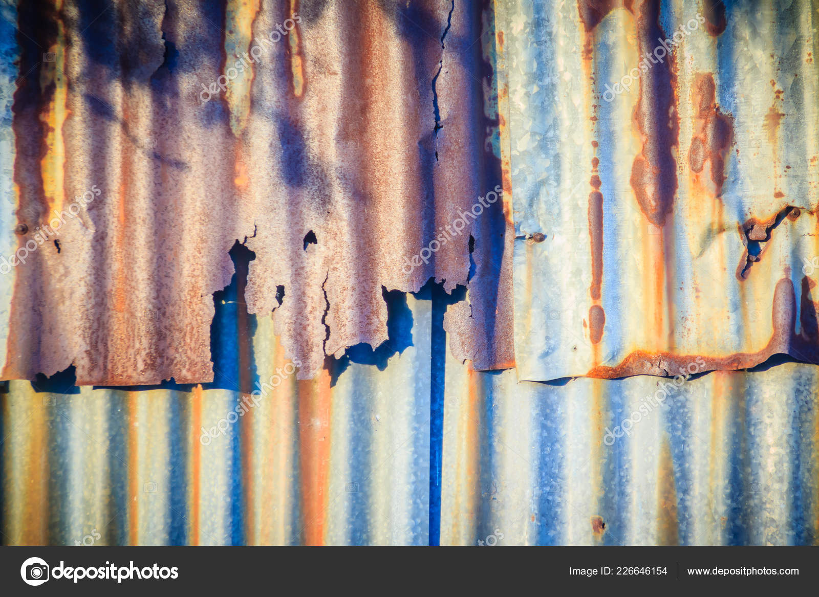 Weathered Zinc Sheeting