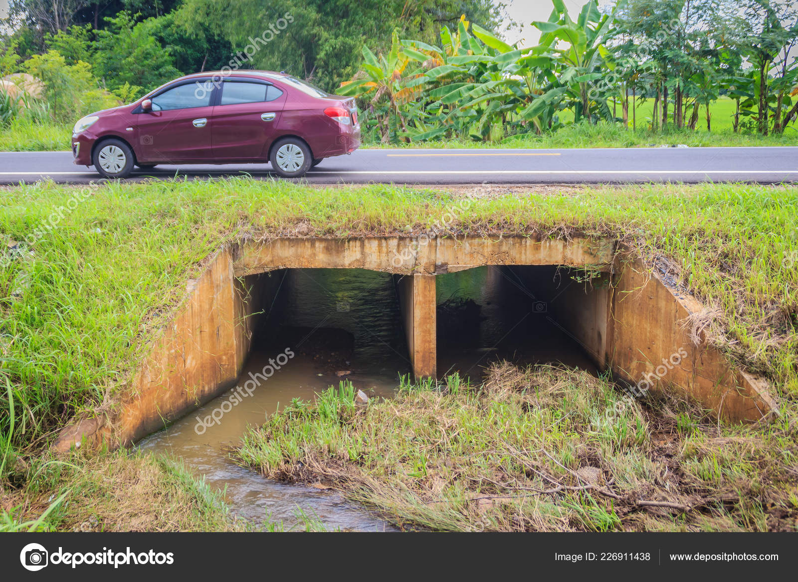 Reinforced Concrete Box Culverts Asphalt Road Box Culvert Structure ...