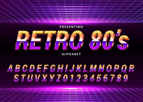 1980s Font Style