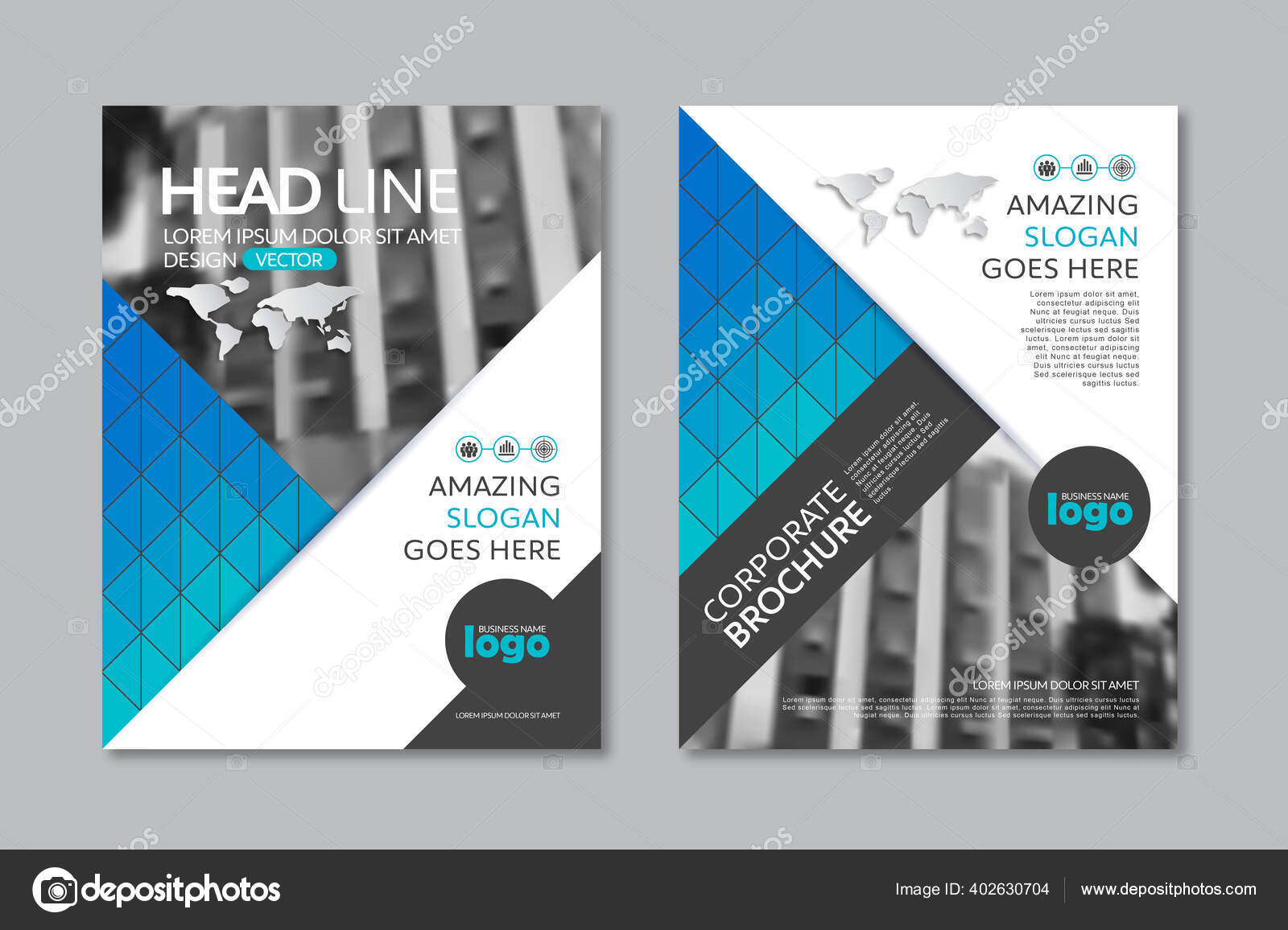 Modern Poster Flyer Pamphlet Brochure Cover Design Layout Space Photo ...