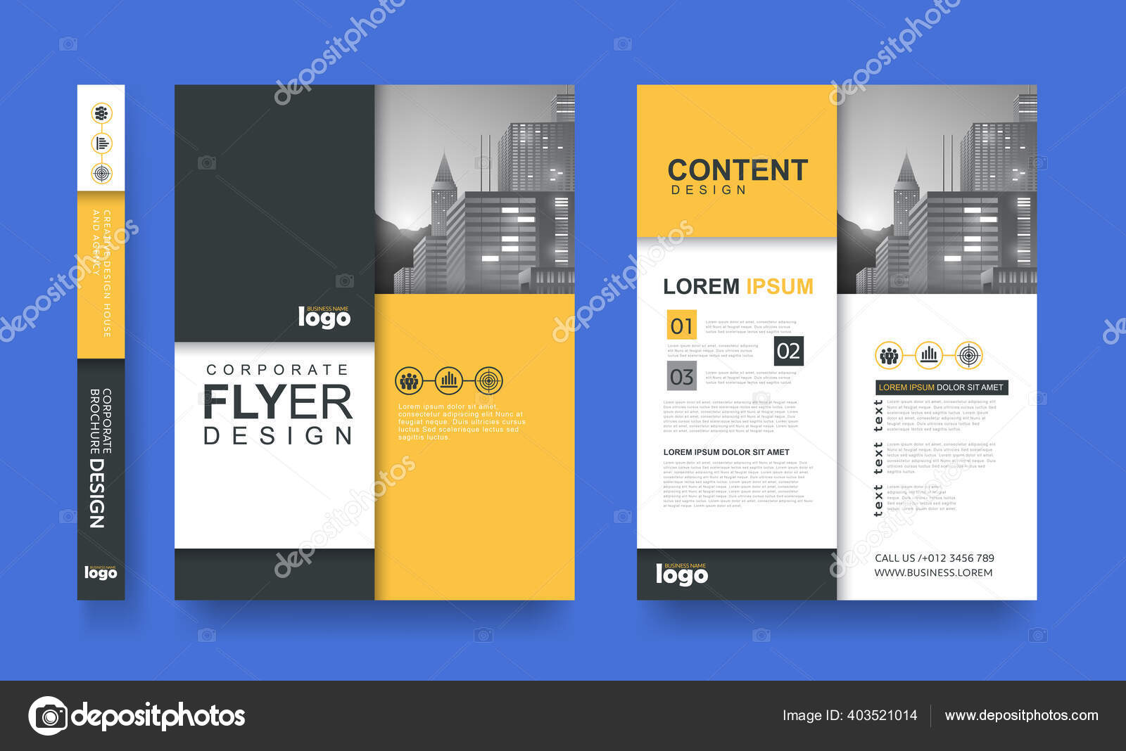 Modern Poster Flyer Pamphlet Brochure Cover Design Layout Space Photo ...