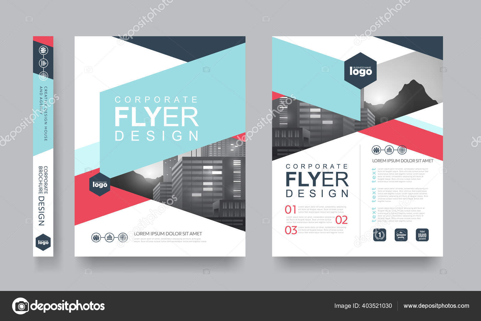 Modern Poster Flyer Pamphlet Brochure Cover Design Layout Space Photo ...