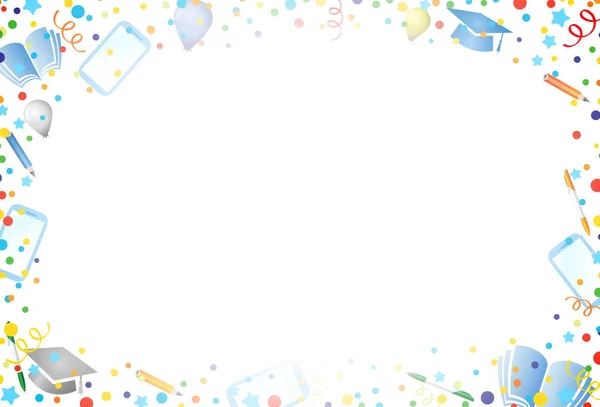 Creative bright school background. Back to school or Class Off color ...