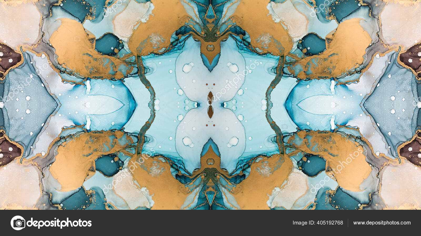 Traditional Tile. Translucent Paint. Endless Artwork. Watercolour ...